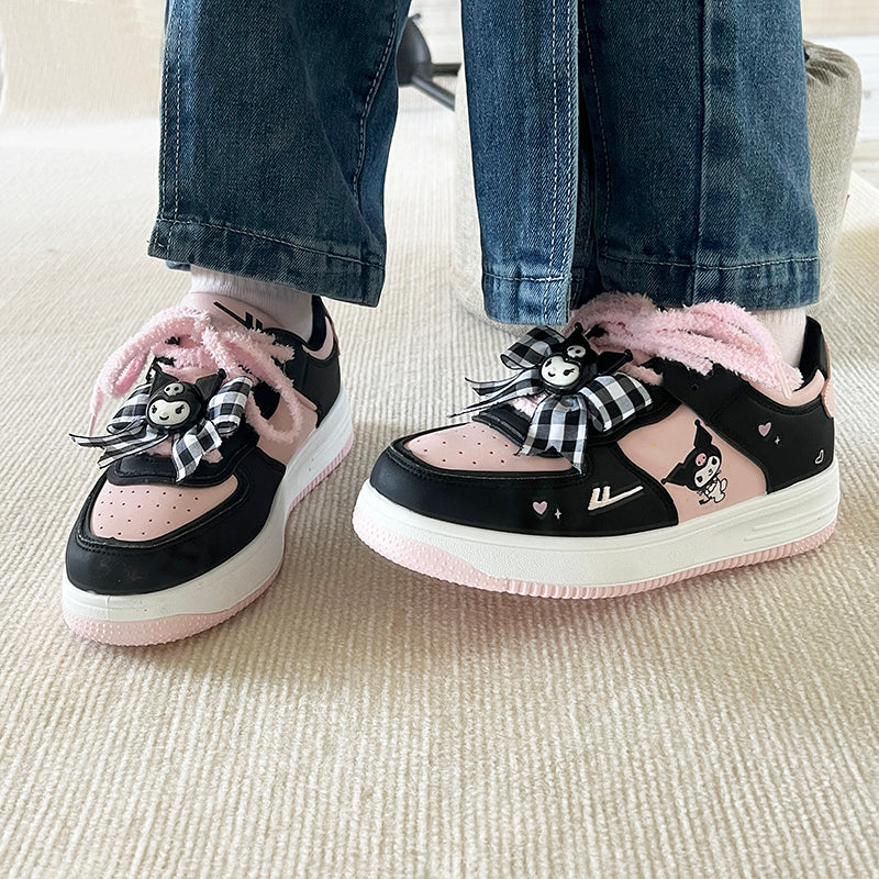 Cute Kuromi Girls Shoes Jk3417 Juvkawaii