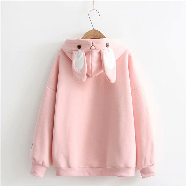 Fashion Rabbit Hoodie JK1249 – Juvkawaii