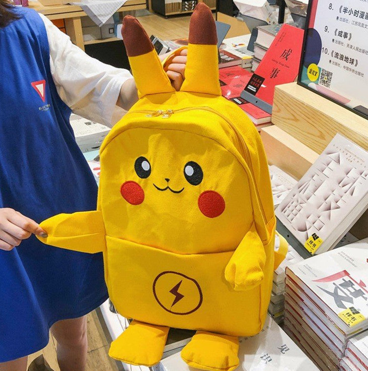 Cartoon Pikachu Backpack JK1802 – Juvkawaii