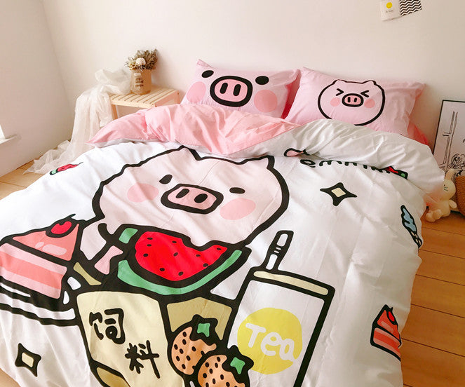 Lovely Pigs Bedding Set JK3181 – Juvkawaii