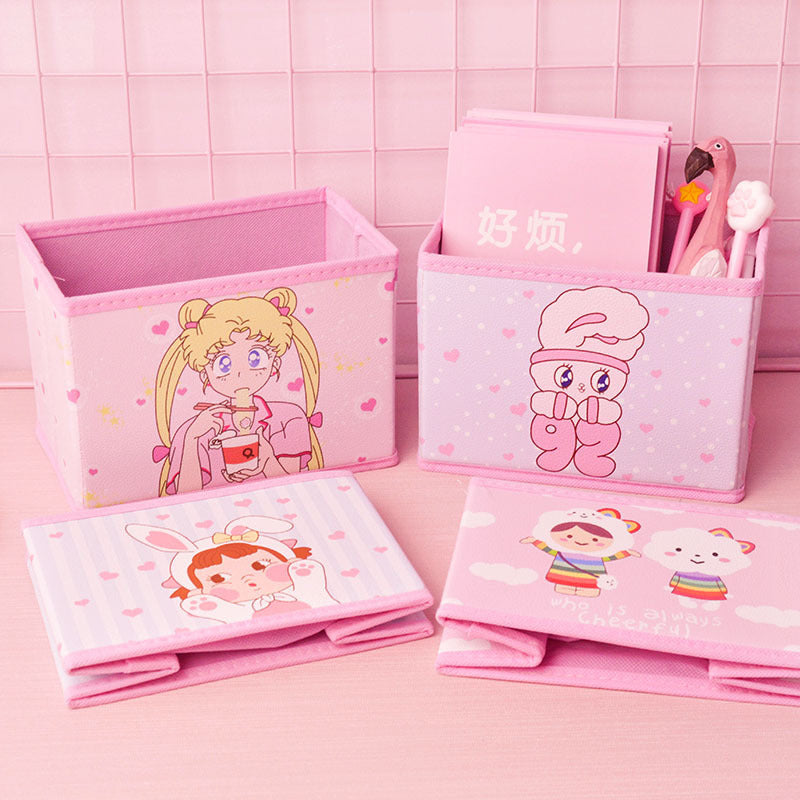 Cartoon Folding Storage Box JK1841 – Juvkawaii