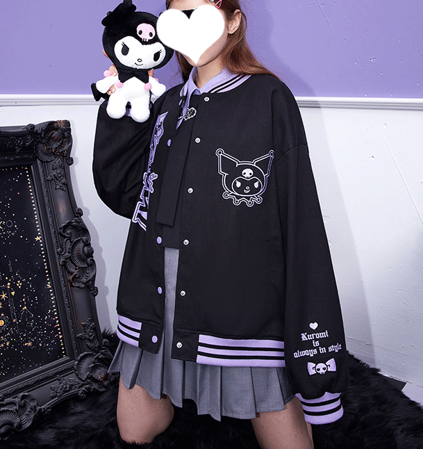 Fashion Kuromi Jacket Coat JK3455 – Juvkawaii