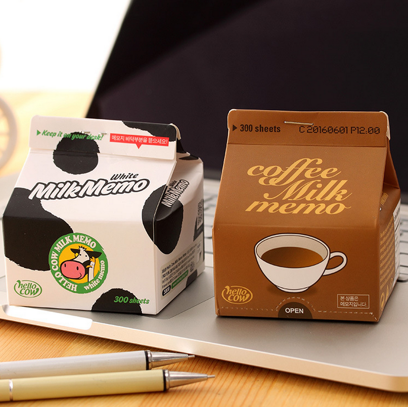Cute Milk Sticky Note JK2206 – Juvkawaii